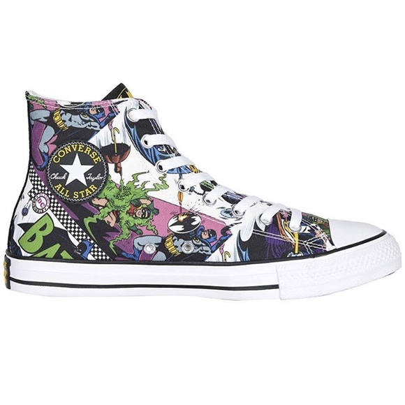 Converse | Shoes | Nib Discontinued Converse Chuck Taylor Hi Dc Comics ...